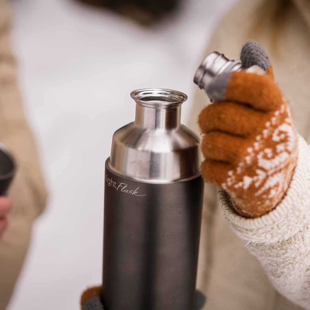 High Camp Flasks Firelight 750 Flask V2 - Gunmetal - High Camp Flasks ...