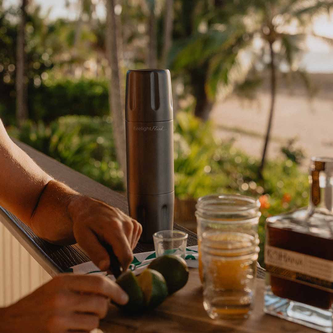 High Camp Flasks Firelight 750 Flask V2 - Gunmetal - High Camp Flasks ...