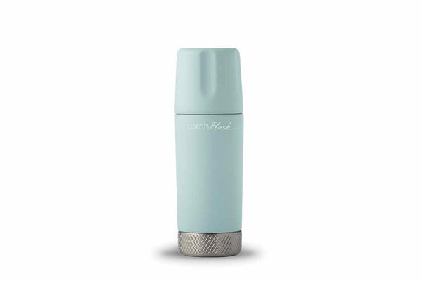 Torch Flask - Granite (Light Blue) - High Camp Flasks Australia